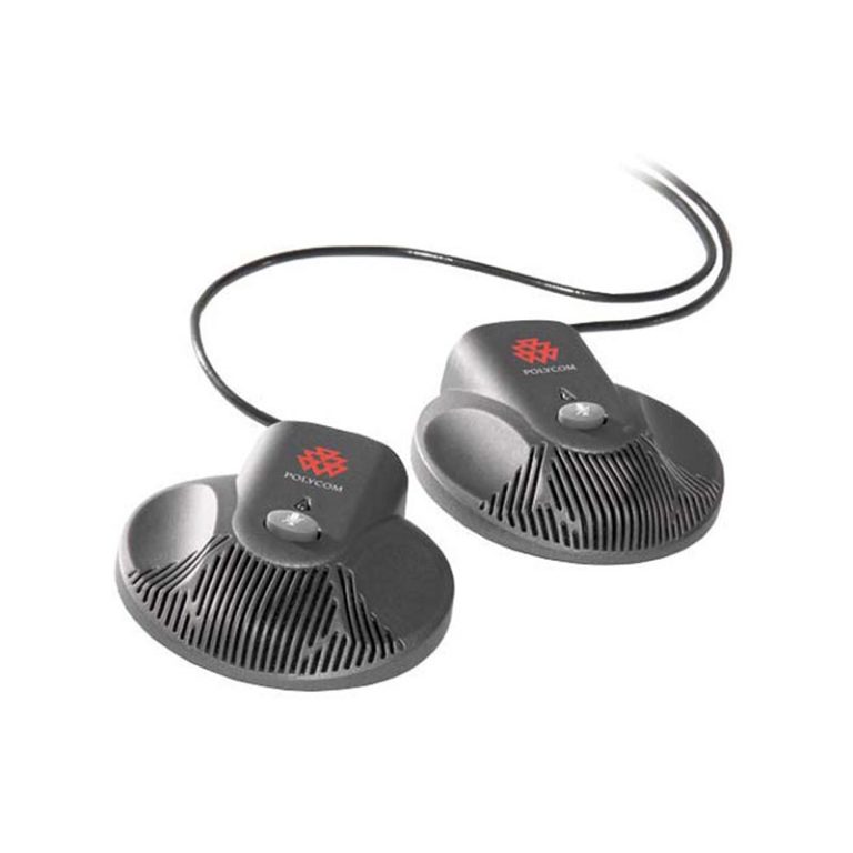 Polycom-Soundstation-IP6000-Extended-Microphones | V4VoIP Ltd